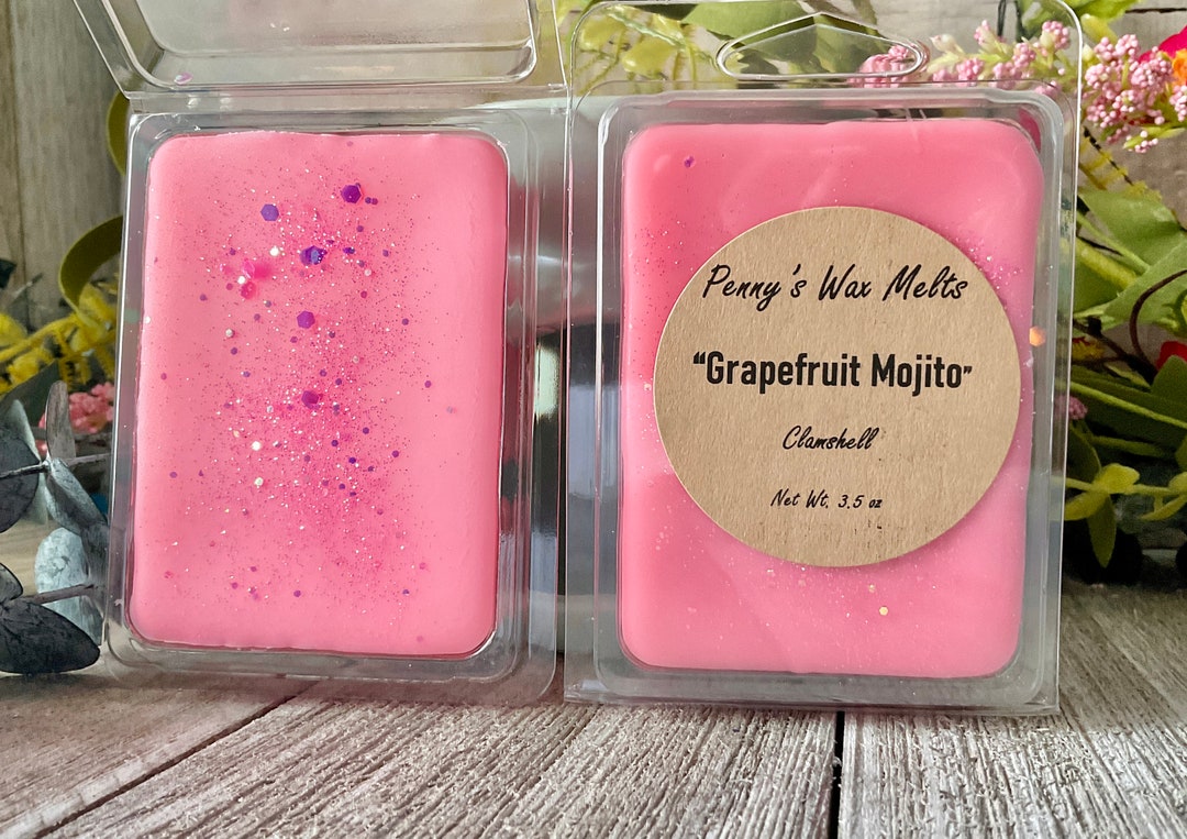 Grapefruit Mojito Wax Melt Strong Wax Melt 3.5 Oz Wax Melt - Etsy