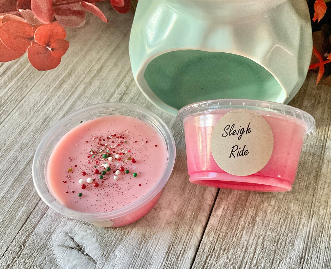 Sleigh Ride 2 Oz Wax Melt Shot Cup Soy Wax Melt Tart Wax - Etsy