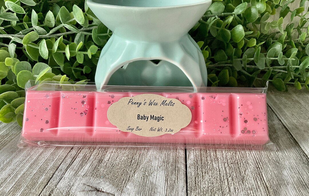 Baby Magic Wax Melt Snap Bar, 3.2 Oz Wax Snap Bar, XL Wax Bar, Soy ...