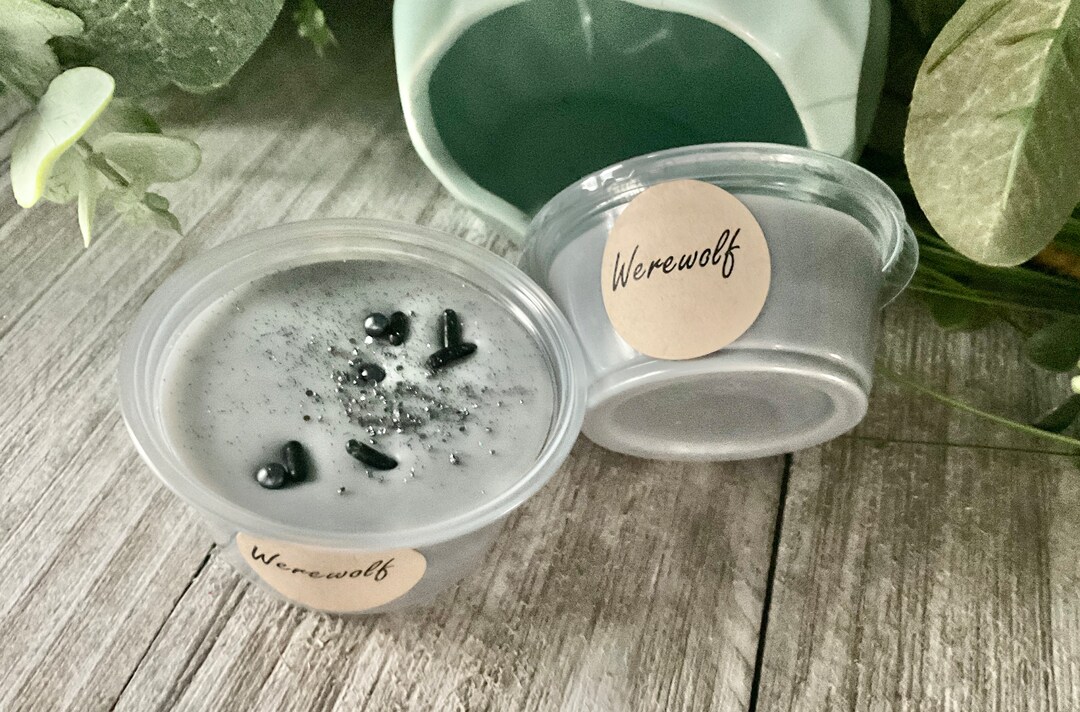 Werewolf Wax Melt, 2 Oz Scent Shot Cup, Masculine Wax Melts, Strong Wax ...