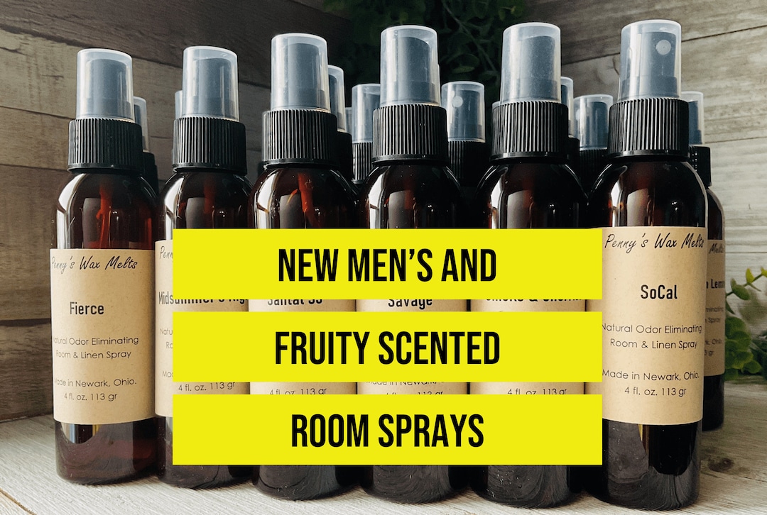 Scented Room Sprays, Choose Your Scent, 4 Oz. Bottle, Fruity Room Spray ...