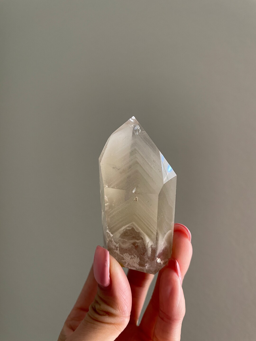 Phantom Loaded Lodolite Tower Garden Quartz Free Usa Shipping - Etsy