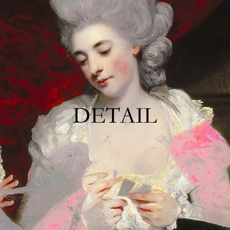 The Card Game Altered Antique Oil Painting Baroque Rococo - Etsy