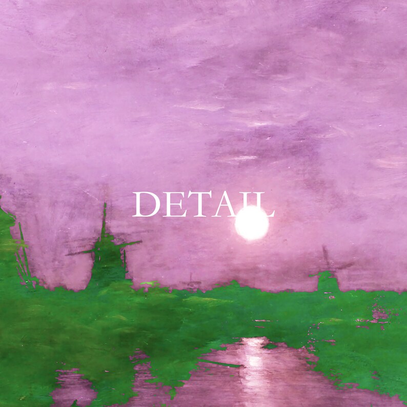 Surreal Sunset, Altered Vintage Landscape Print, Eclectic Decor ...