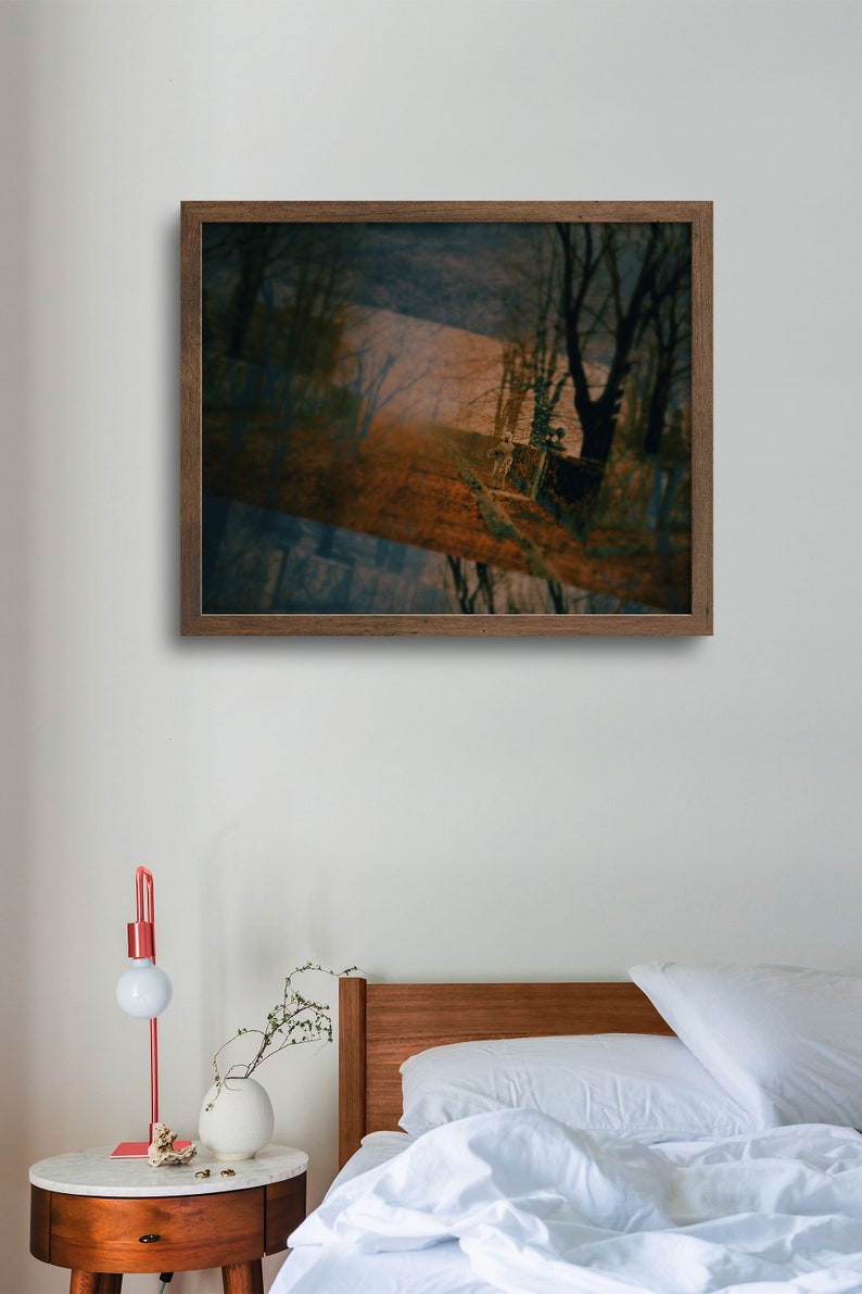 Surreal Autumn Landscape, Altered Vintage Painting, Victorian Art ...