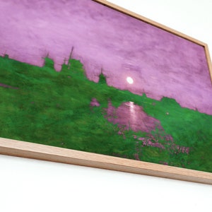 Surreal Sunset, Altered Vintage Landscape Print, Eclectic Decor ...