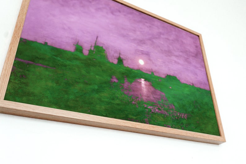 Surreal Sunset, Altered Vintage Landscape Print, Eclectic Decor ...