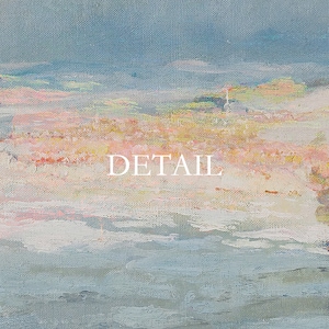 Abstract Seascape Print, Muted Colors, Vintage Painting Style - Etsy