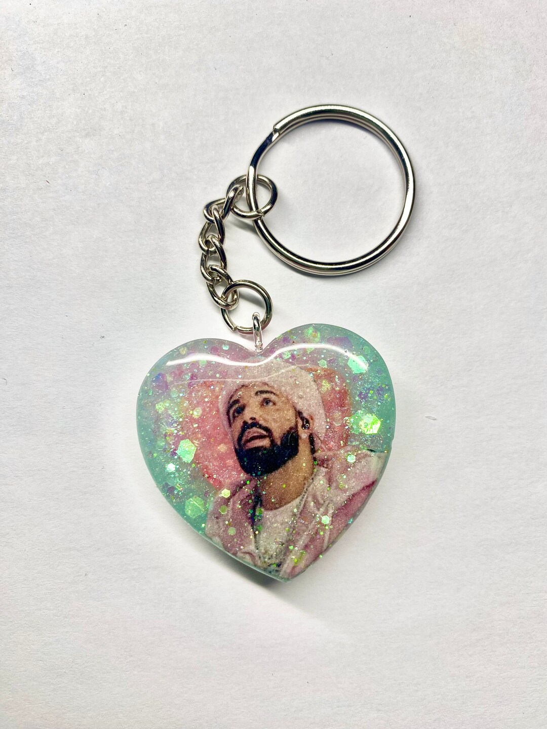 Funny Drake Resin Shaker Keychain - Etsy
