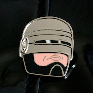 Robocop Enamel Pin - Etsy