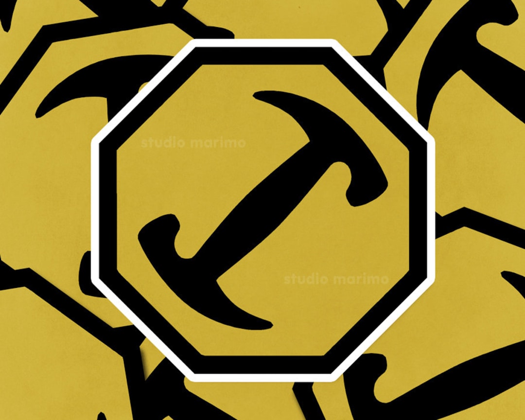 Stonecutters Vinyl Sticker - Etsy