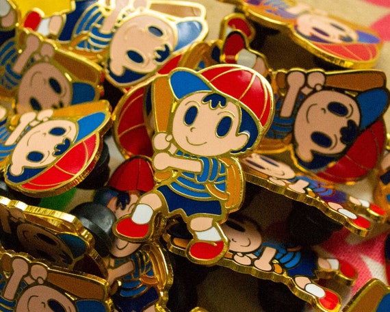 Earthbound / Mother 2 Ness Enamel Pin - Etsy