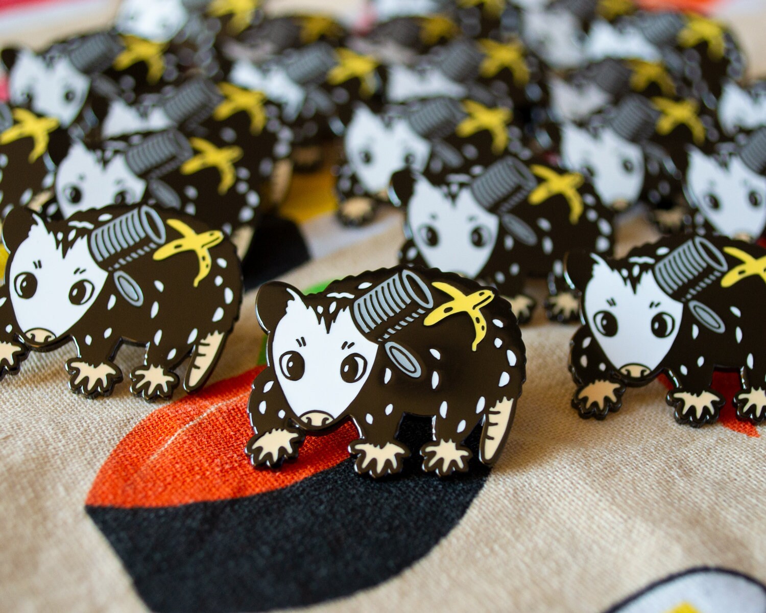 Awesome Garbage Possum Enamel Pin - Etsy