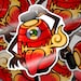 Chōchin-obake / Lantern Yokai Vinyl Sticker - Etsy