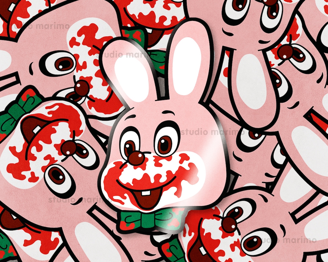 Silent Hill Robbie Rabbit Vinyl Sticker - Etsy
