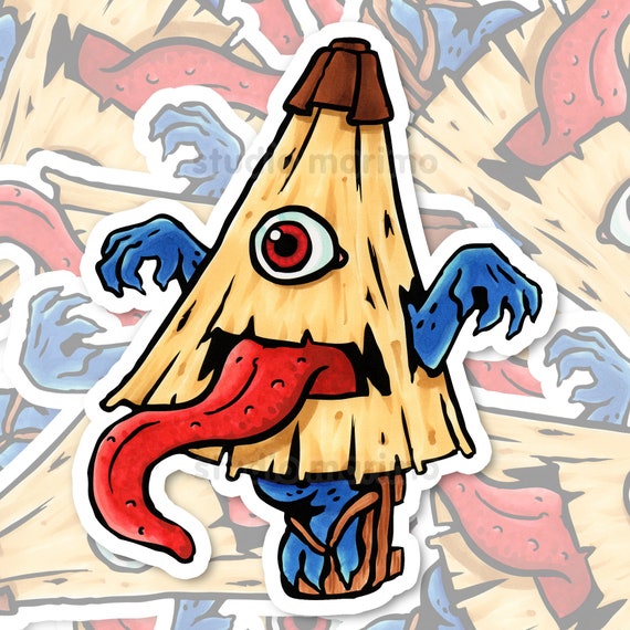 Umbrella Yokai / Kasa Obake Vinyl Sticker | Etsy UK