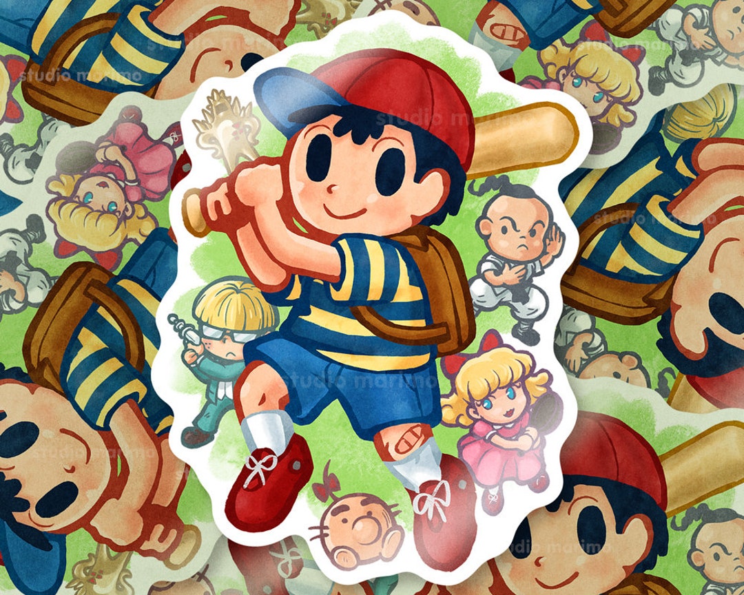 Earthbound Vinyl Sticker - Etsy