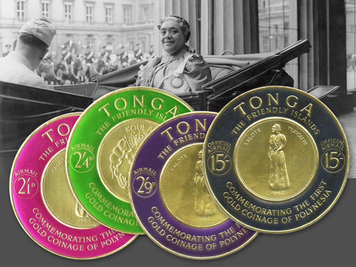 Tonga Foil Stamps, Unusual Postage, Polynesia, South Pacific, Postage ...