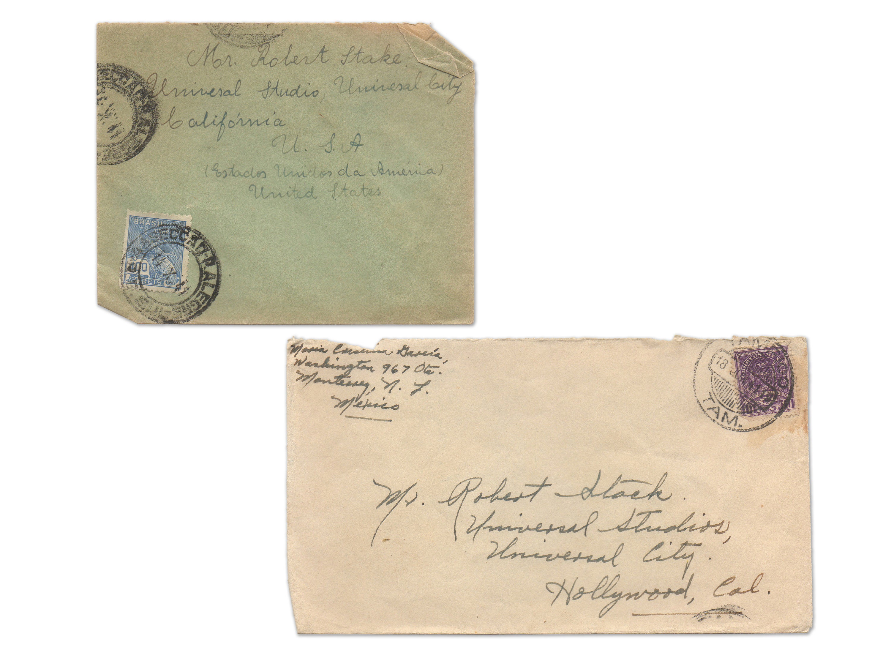 Vintage Envelopes, Robert Stack, Hollywood Celebrities, Foreign Postage ...