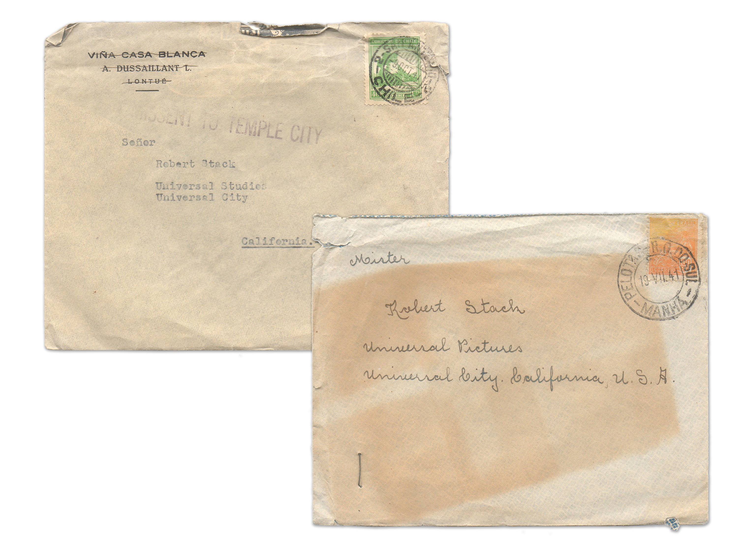 Vintage Envelopes, Robert Stack, Hollywood Celebrities, Foreign Postage ...