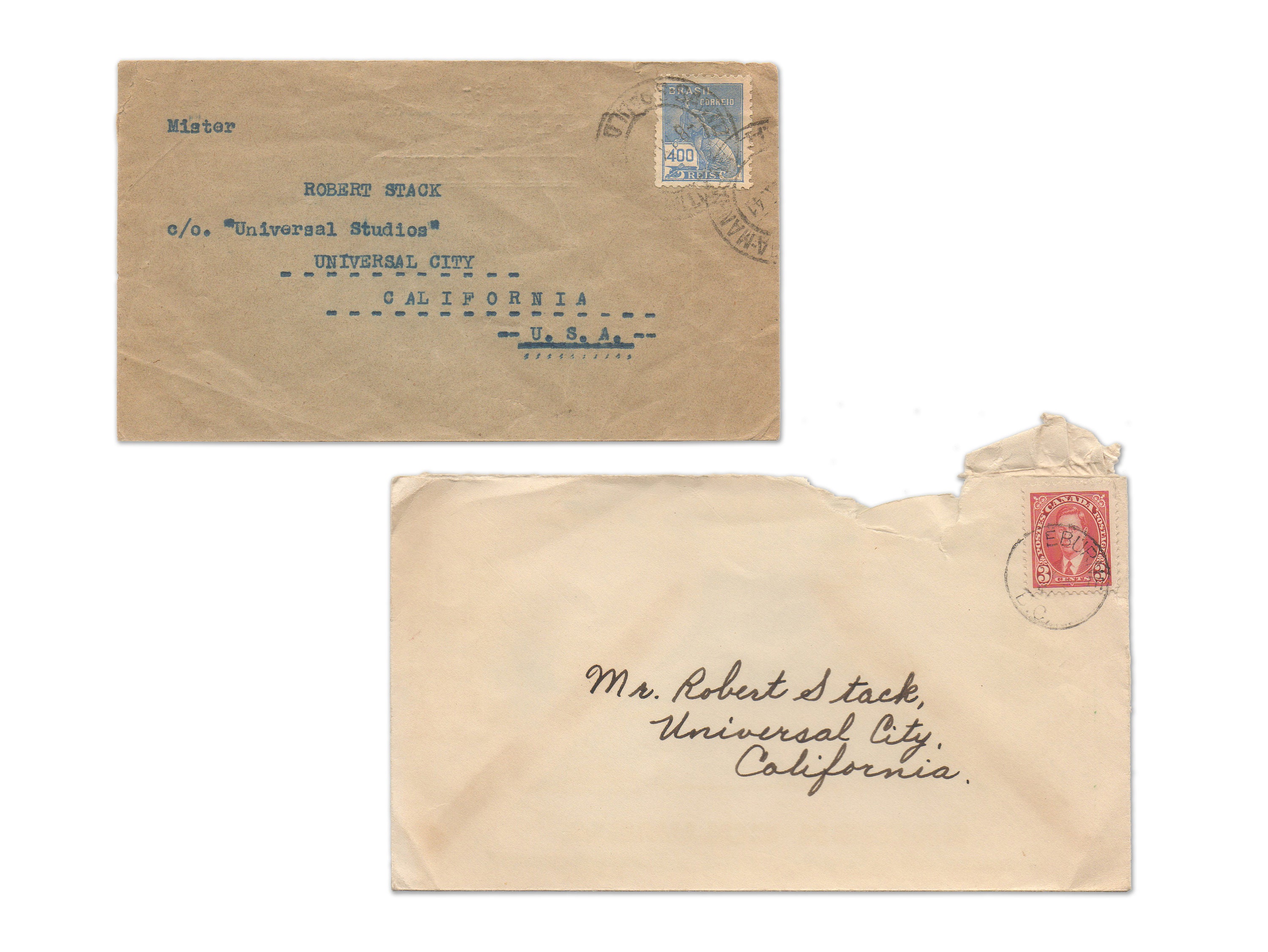 Vintage Envelopes, Robert Stack, Hollywood Celebrities, Foreign Postage ...
