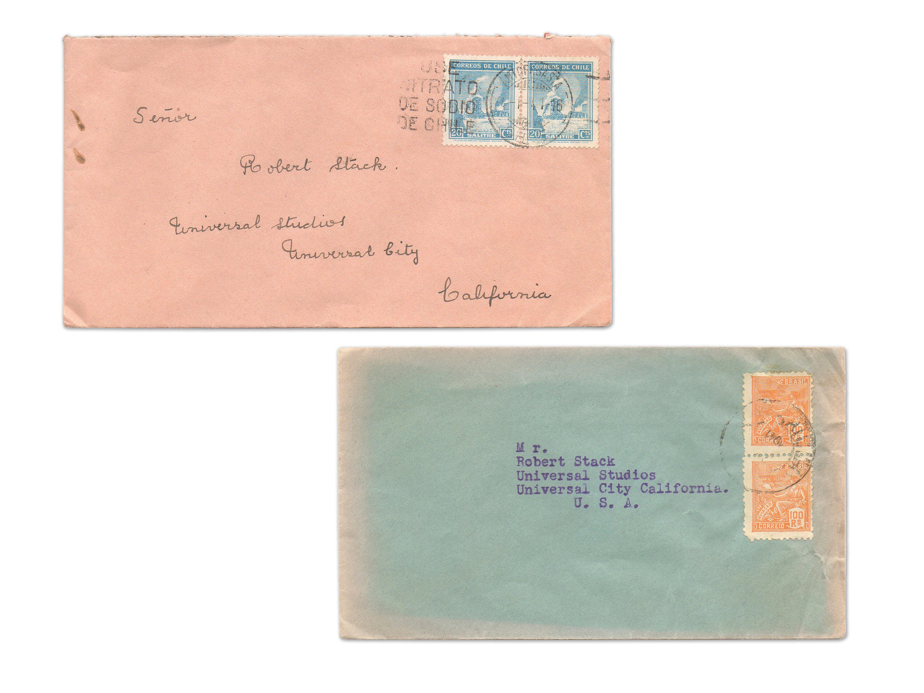 Vintage Envelopes, Robert Stack, Hollywood Celebrities, Foreign Postage ...