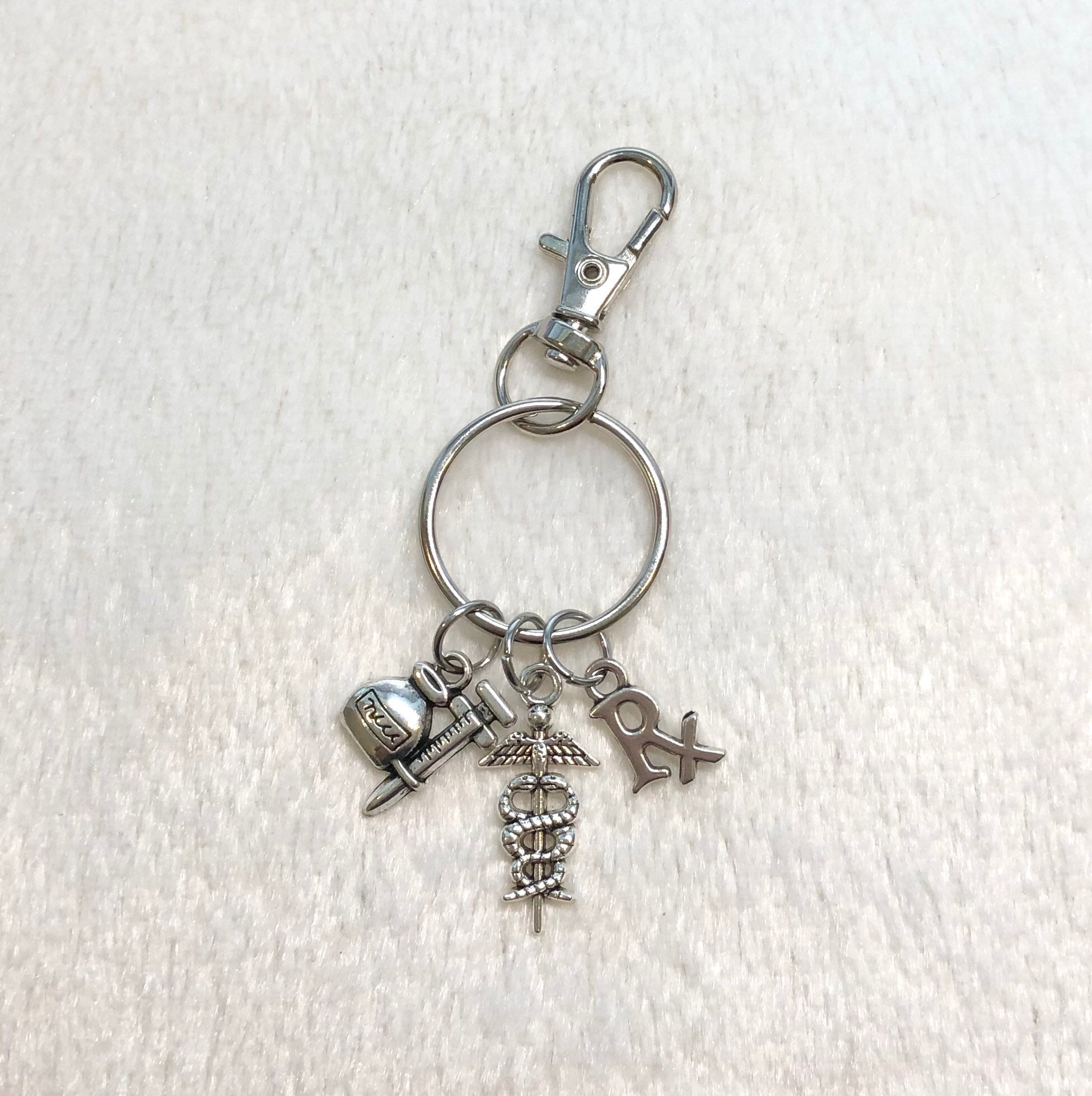 Pharmacist Keychain | Rph, Pharmd, Pharmacy Tech, Healthcare Worker ...