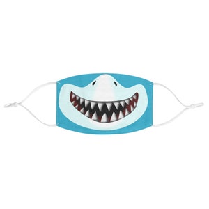 Shark Mouth - Fabric Face Mask - Etsy