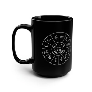Ohm's Law Simplified Black Mug 15oz - Etsy