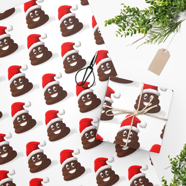 Poop Emoji Wrapping - Etsy