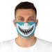 Shark Mouth Fabric Face Mask - Etsy