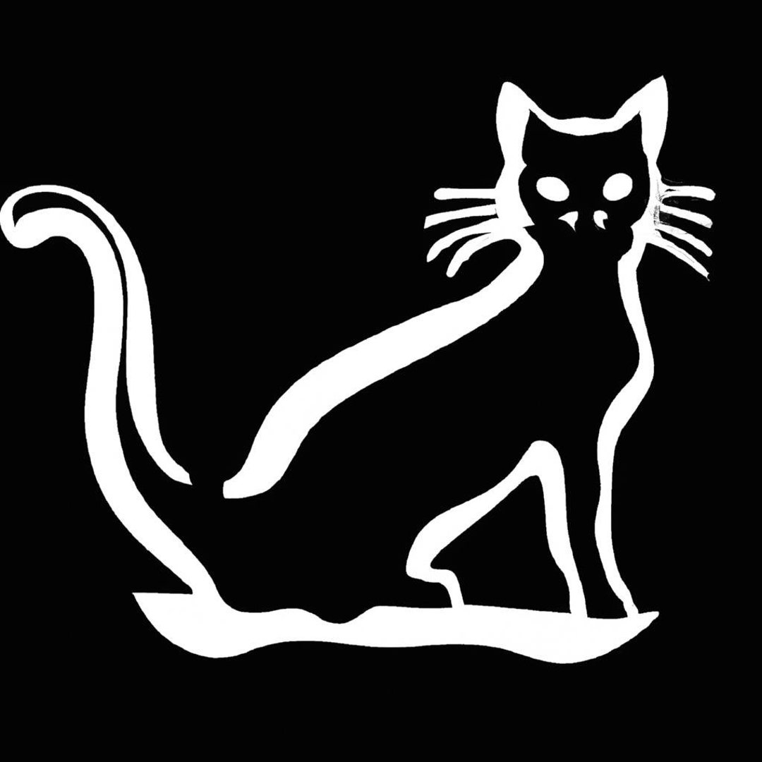 Cat Vector File Cat Svg Png and Ai Print Files Digital - Etsy