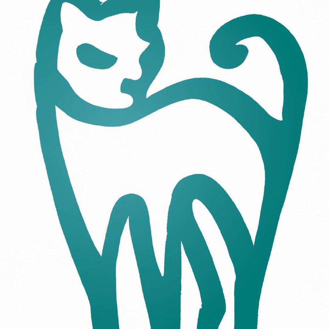 Cat Vector File Digital Cut Cat Svg Png and Ai Print - Etsy