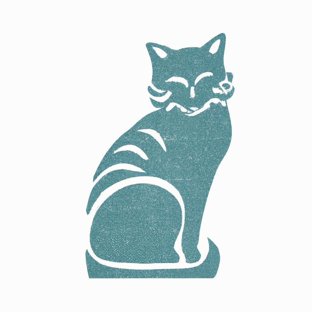 Cat Silhouette Png and Ai Print Files Vector File Cat - Etsy