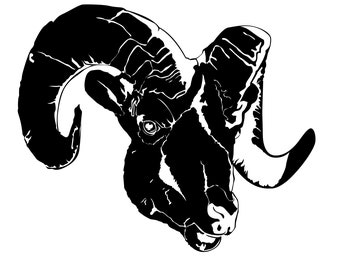 Laser Cut Files Ram - Etsy