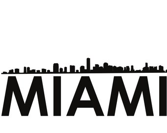 Miami Stencil - Etsy UK