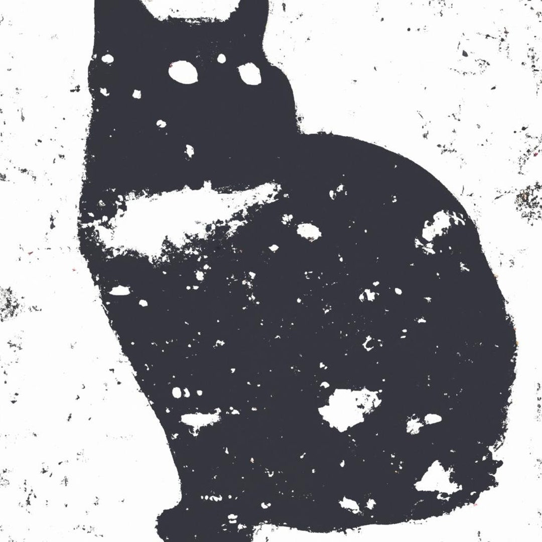 Cat Vector File Svg File Digital Cut Cat Svg Eps Png - Etsy