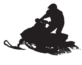 Snowmobile Dxf File | Etsy
