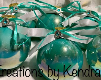 Aqua Christmas | Etsy