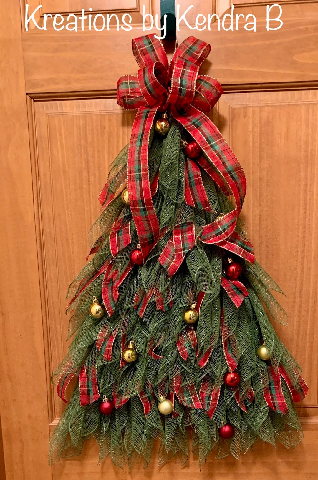 Christmas Tree Wreath, Christmas Wreath, Christmas Decoration ...