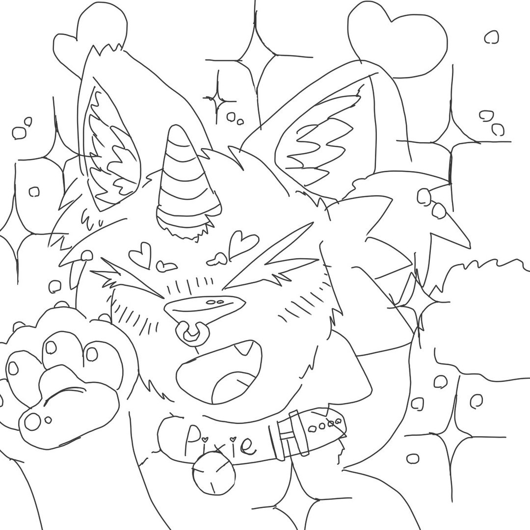 Furry Cheap Doodle Pfp - Etsy