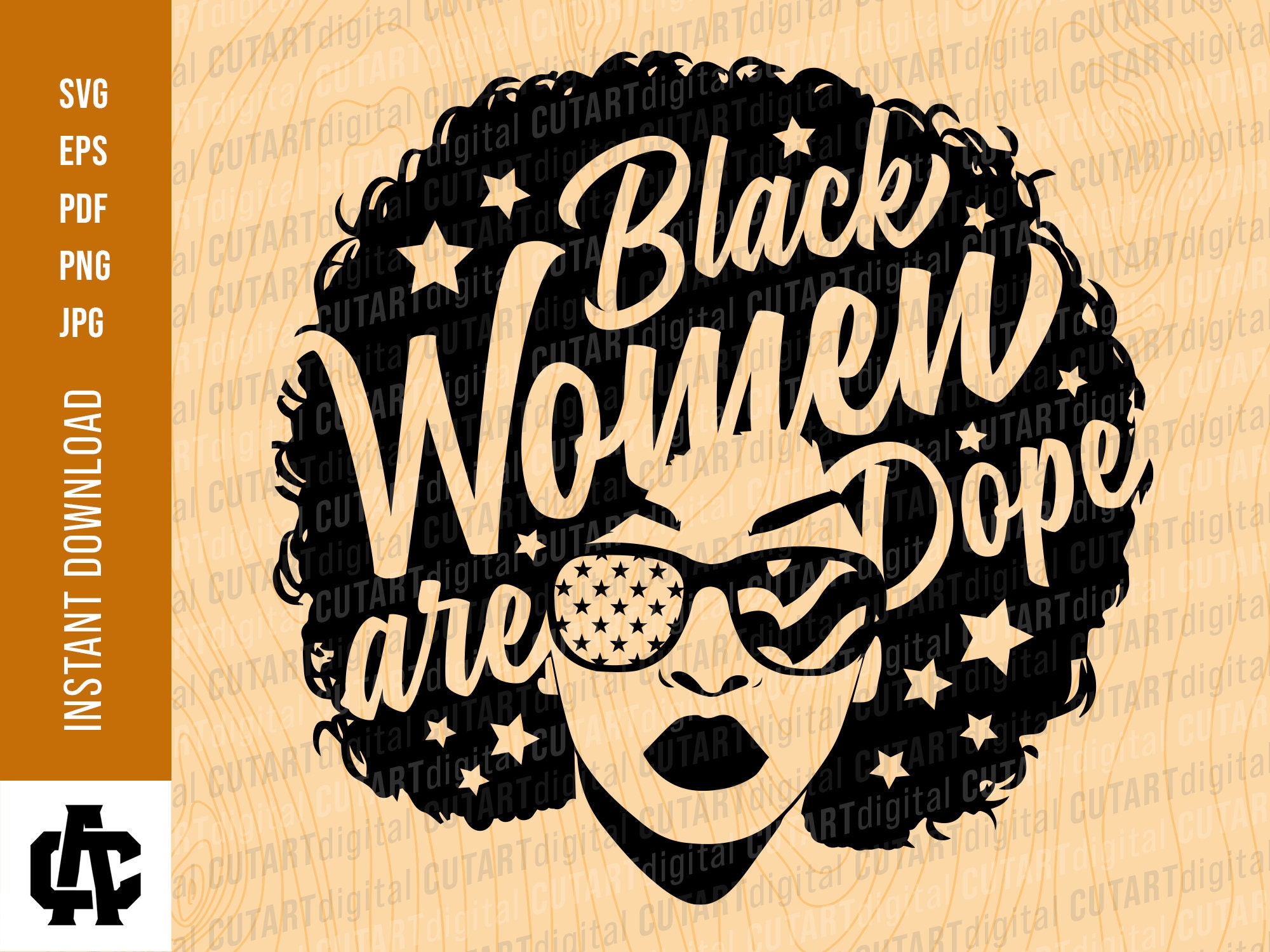 Black Women Are Dope Svg Black Queen Svg African American Etsy