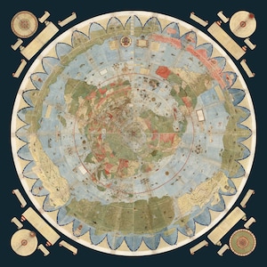 Discover Urbano Monte's Rare 1587 Manuscript World Map: Unmatched Ultra ...
