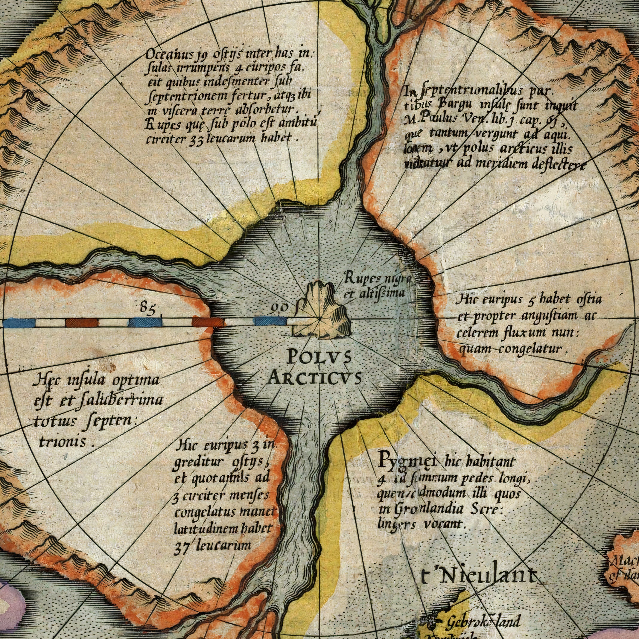 The Mercator Map of the 16th Century. Rediscover the Lost Hidden ...
