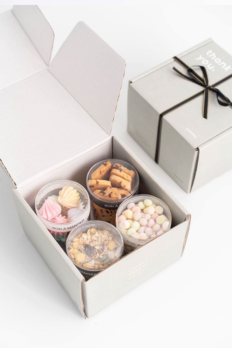 Silver Grey Corrugated Cardboard Bakery Boxes/cake - Etsy