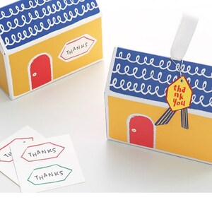 Cute House Style Bakery Boxes/ Gift Boxes / Favor Boxes/treat Boxes ...