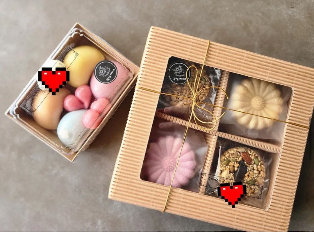 Brown Pastry Boxes With Window: 4 or 6 Compartment Cookie Packaging ...