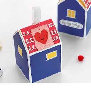 Cute House Style Bakery Boxes/ Gift Boxes / Favor Boxes/treat Boxes ...