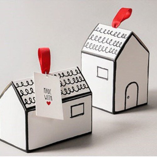 Cute House Style Bakery Boxes/ Gift Boxes / Favor Boxes/treat - Etsy