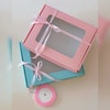 Yellow Checked Bakery Boxes/cake Boxes/cookies Boxes/gift Boxes-thick ...